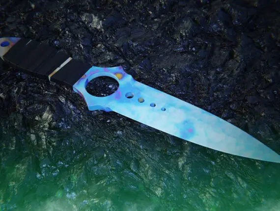 Five-SeveN Case Hardened | All Blue Gem Seeds in CS2