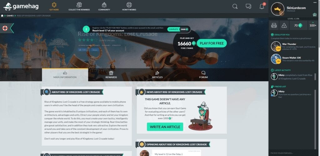 Gamehag Review 2023 | Features | Rating | Free Bonus