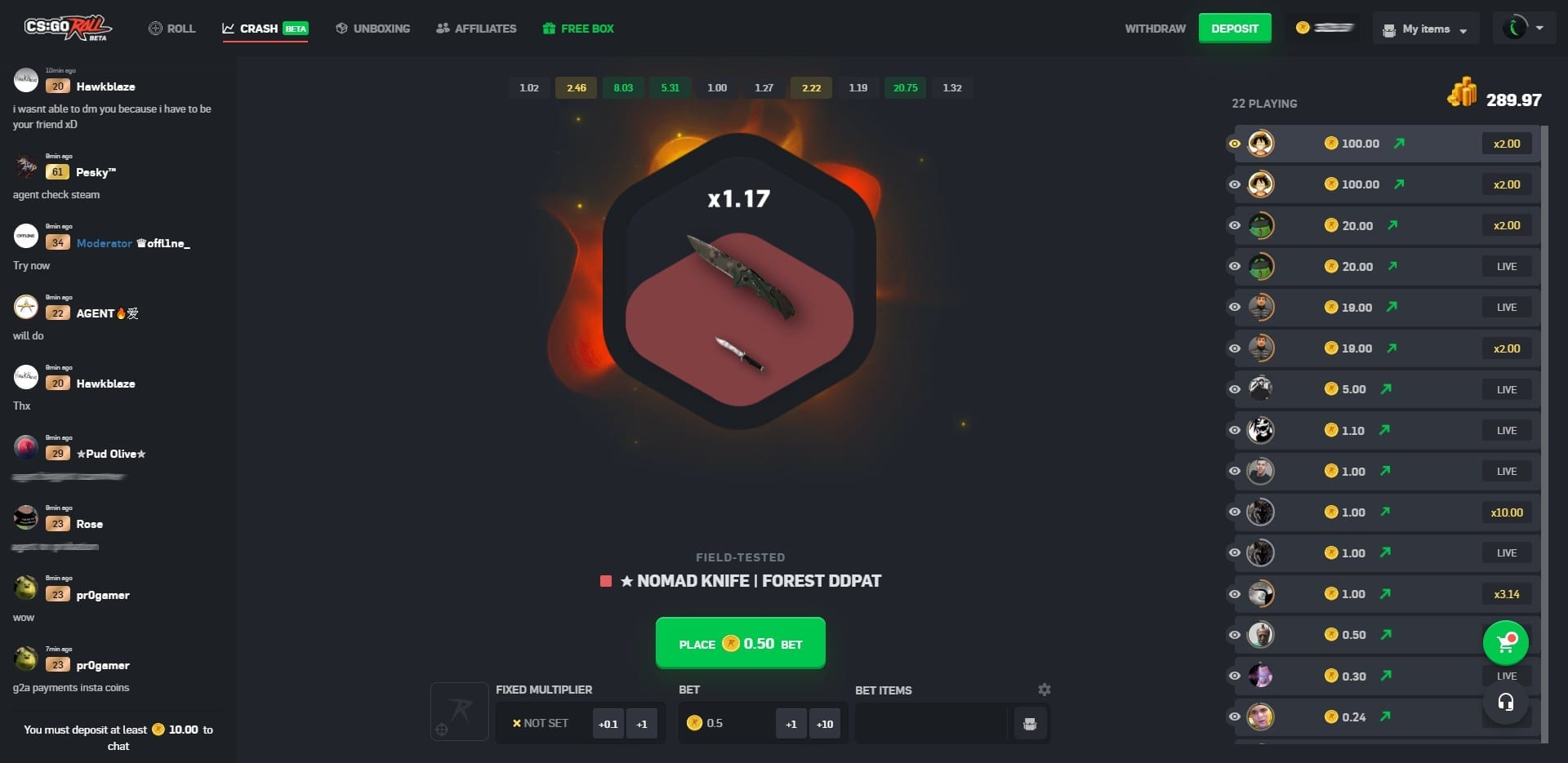 CSGORoll Review in 2020 | Features | Games | Free Bonus Code