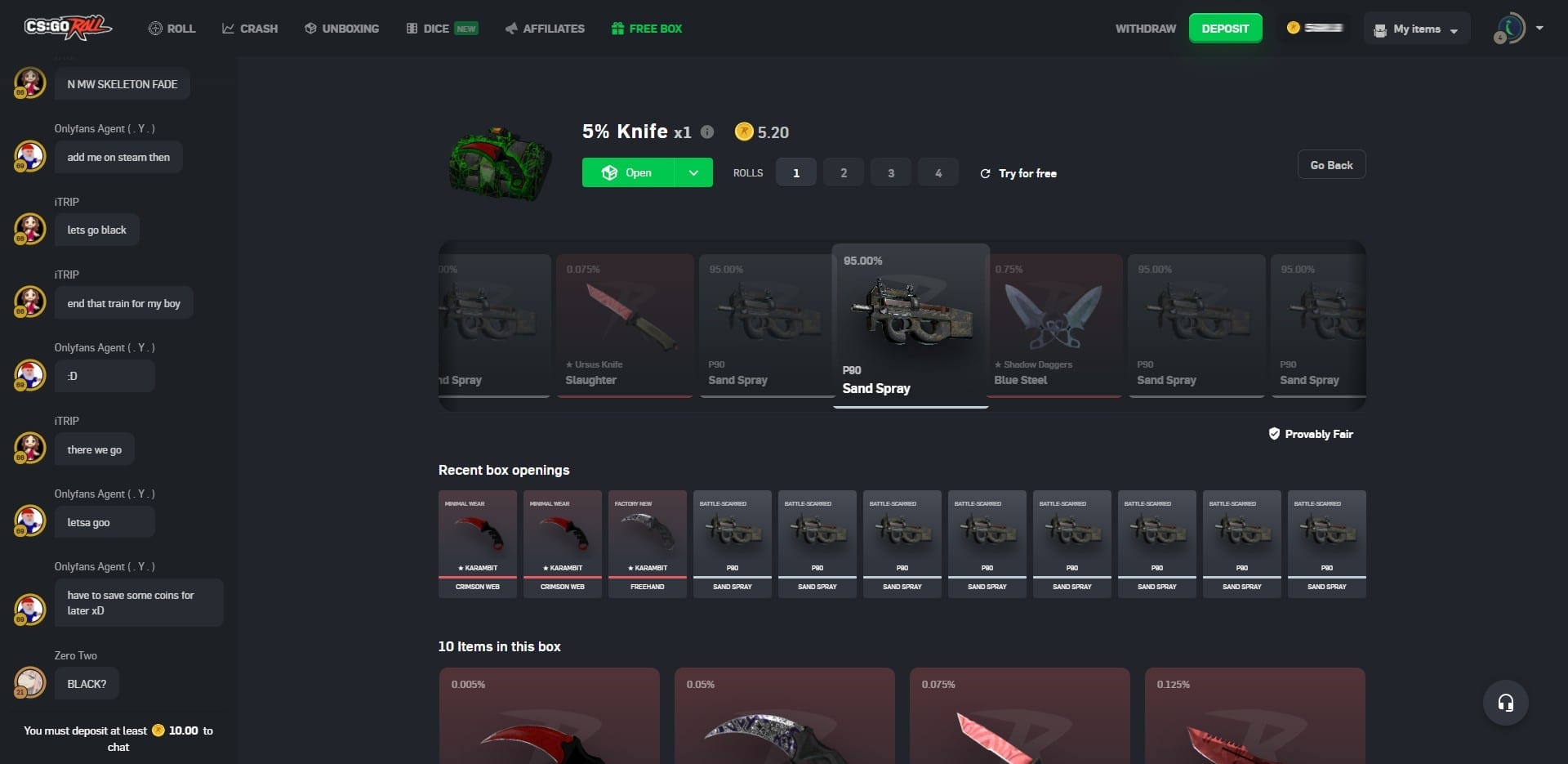 CSGORoll Review in 2021 | Features | Games | Free Case Code