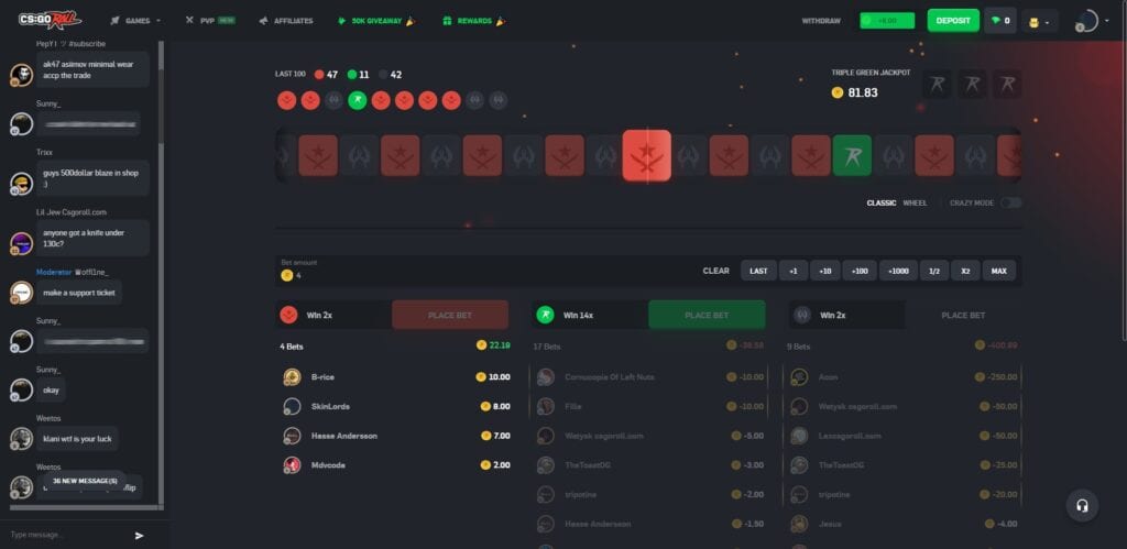 CSGORoll Review in 2021 | Features | Games | Free Case Code