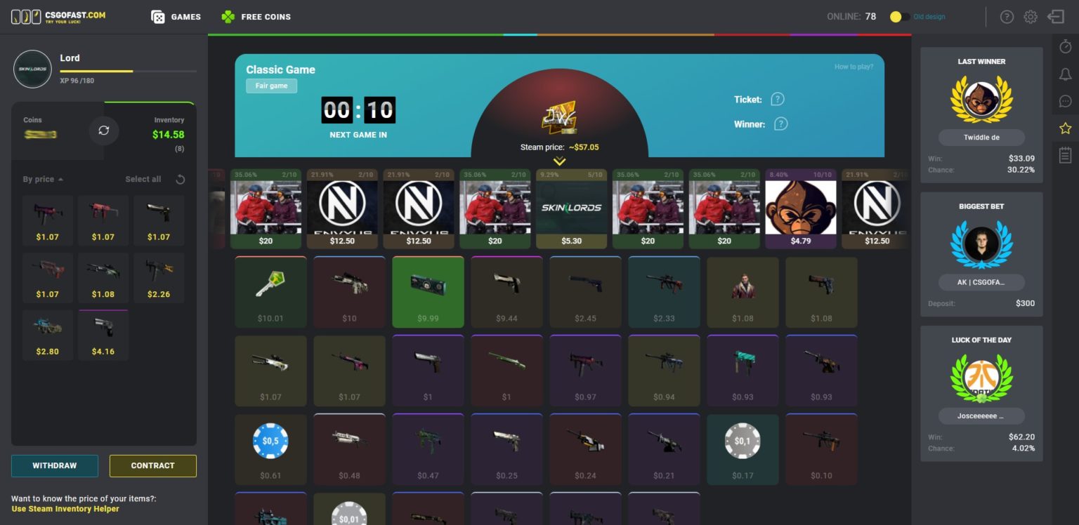 CSGOFast Review 2022 | Games | Ratings | Bonus Code