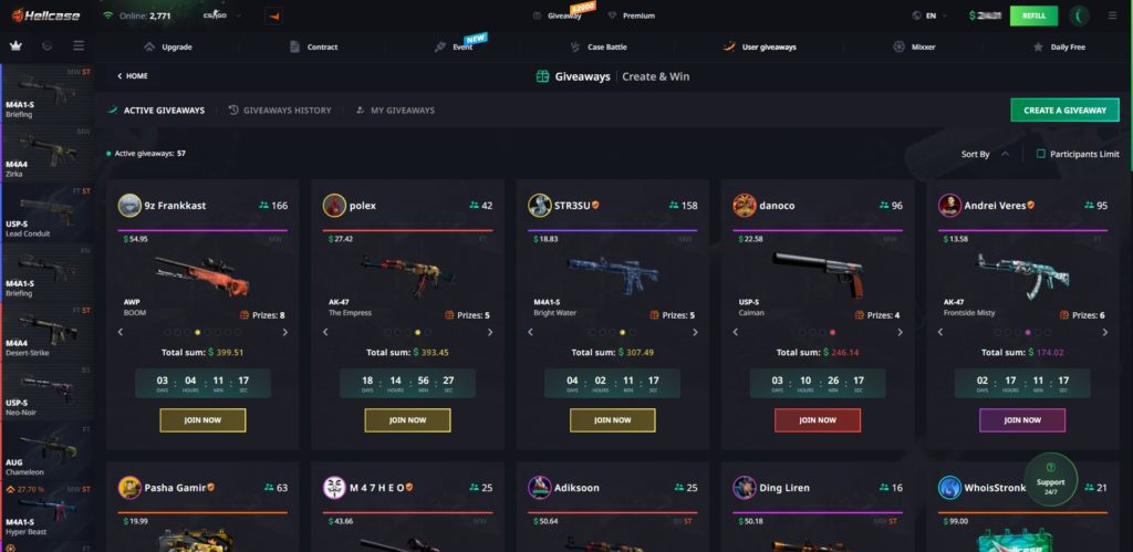 Hellcase Review 2022 | Features | Rating | Free Bonus Code