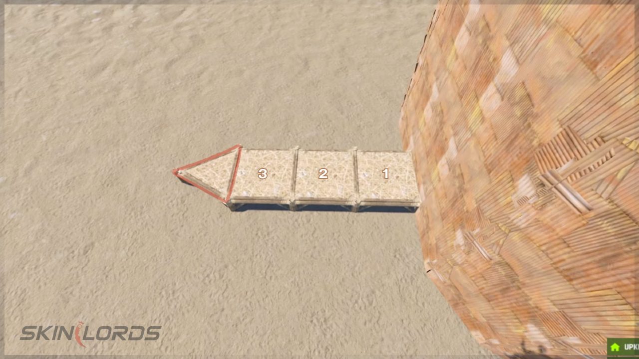 How to Add Wide Gap Peekdowns to a Rust Base - SkinLords