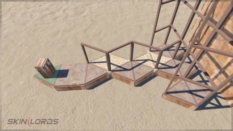 How to Add Wide Gap Peekdowns to a Rust Base - SkinLords