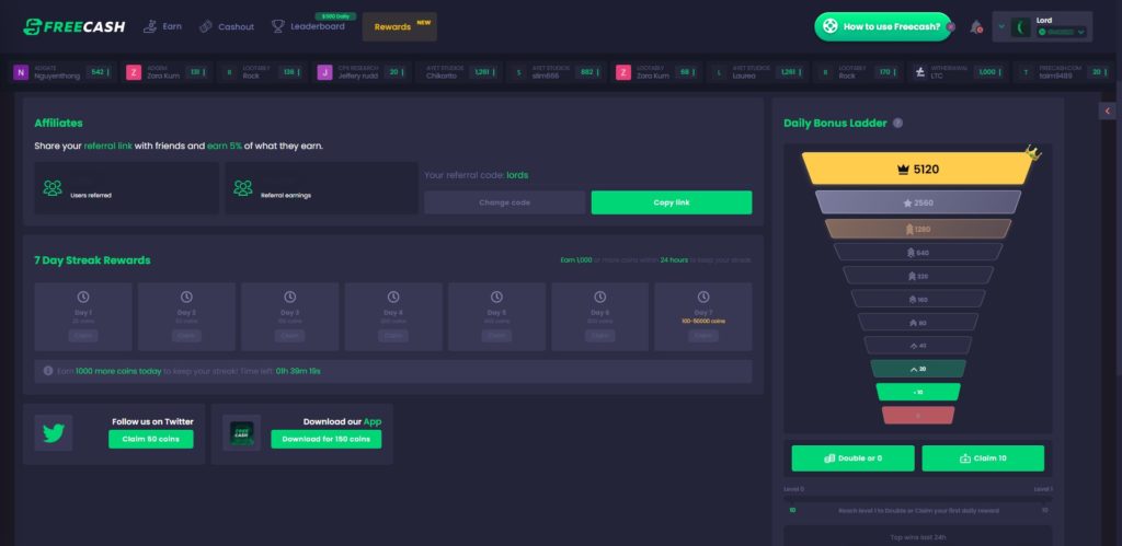 FreeCash.com Review 2023 | Honest Ratings | Free Sign-up Bonus