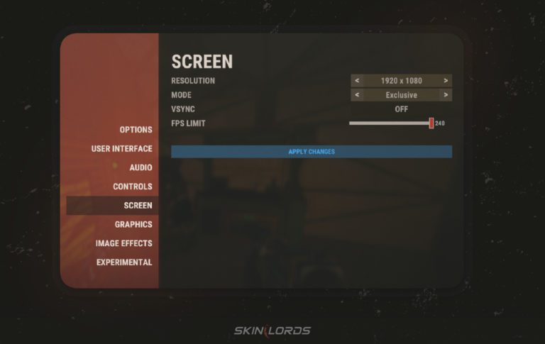 Best Rust Settings for PvP and to Maximize FPS