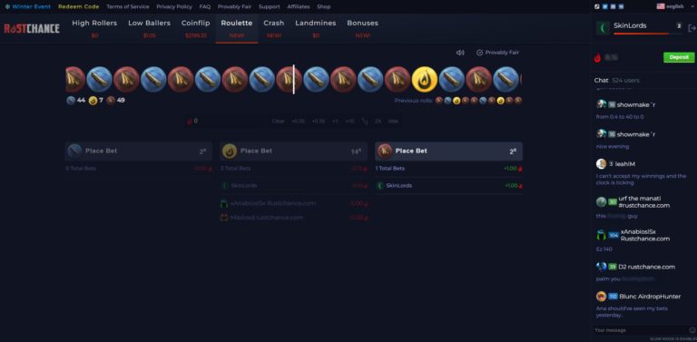 RustChance Review 2024 | Features | Rating | Affiliate Code