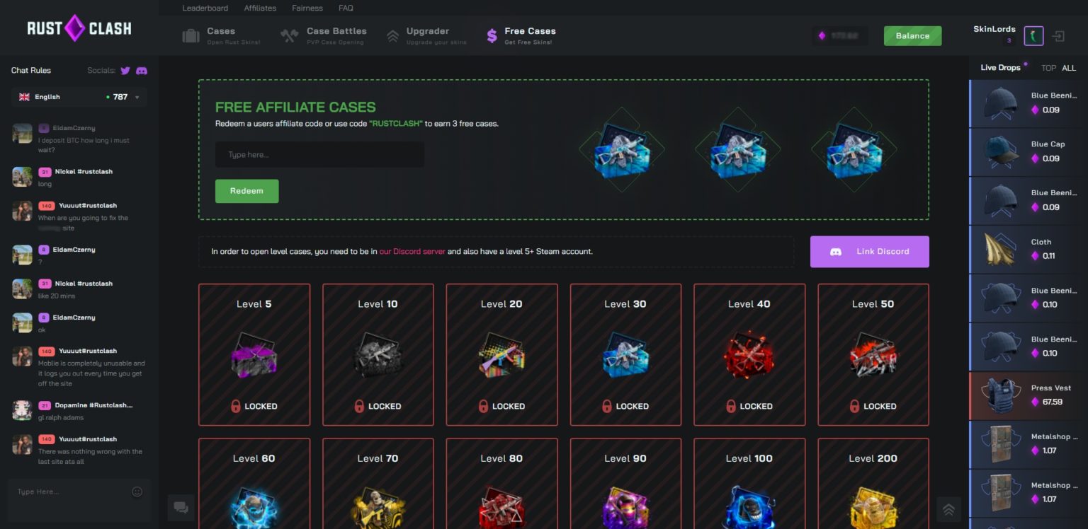 RustClash Review 2022 - Honest Rating - Free Bonus Code