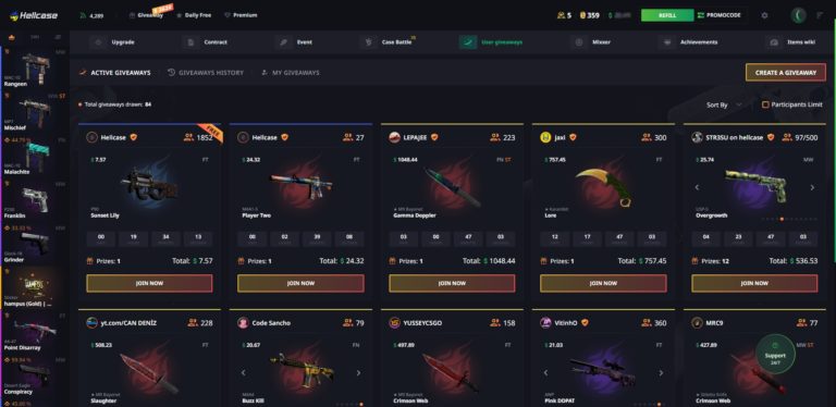 Hellcase Review 2023 | Features | Rating | Free Bonus Code
