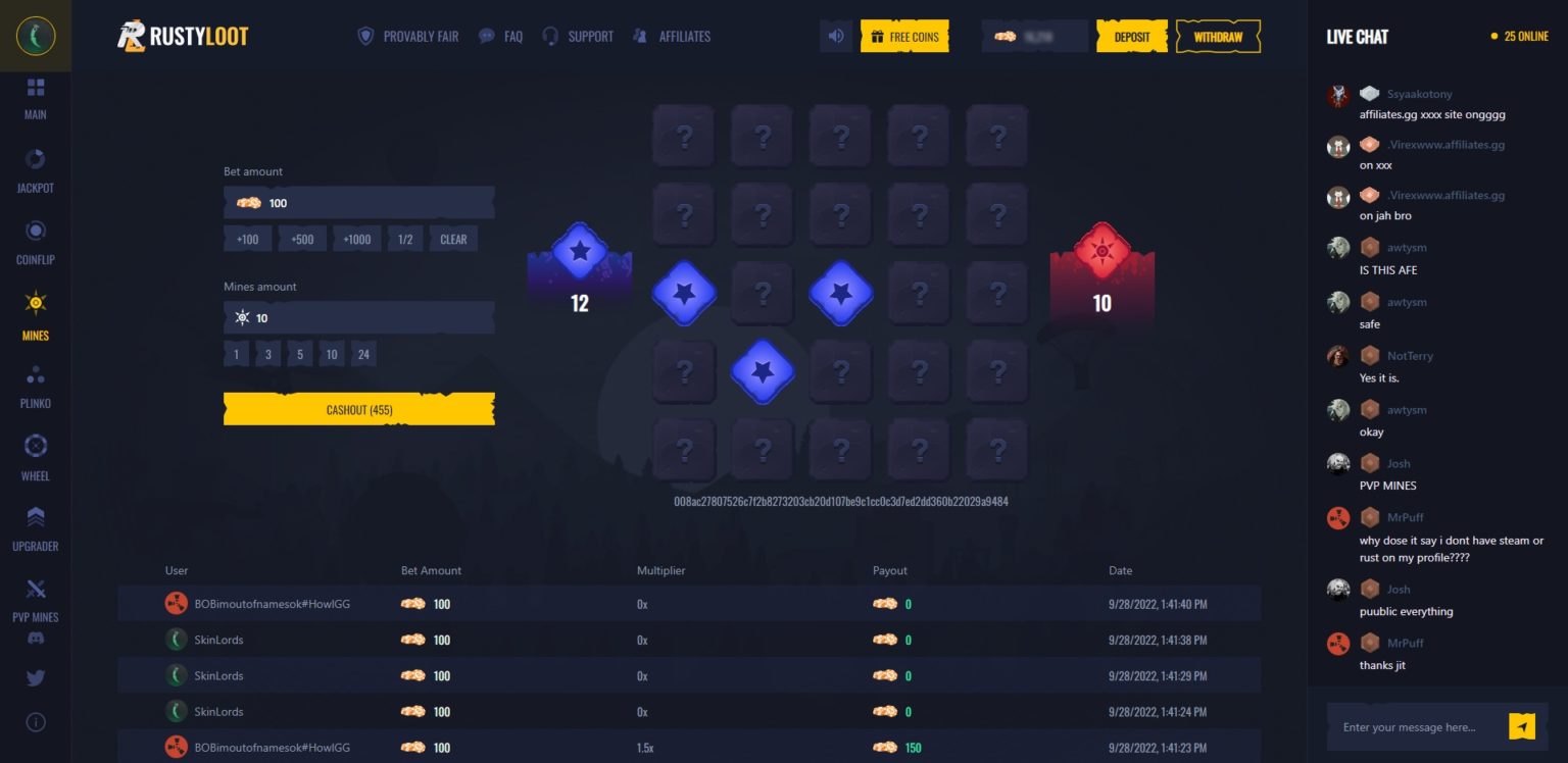 RustyLoot Review 2022 - Is RustyLoot.GG Legit?