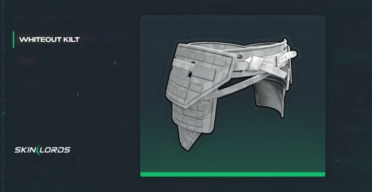 The Entire Rust Whiteout Armor Skin Set - SkinLords