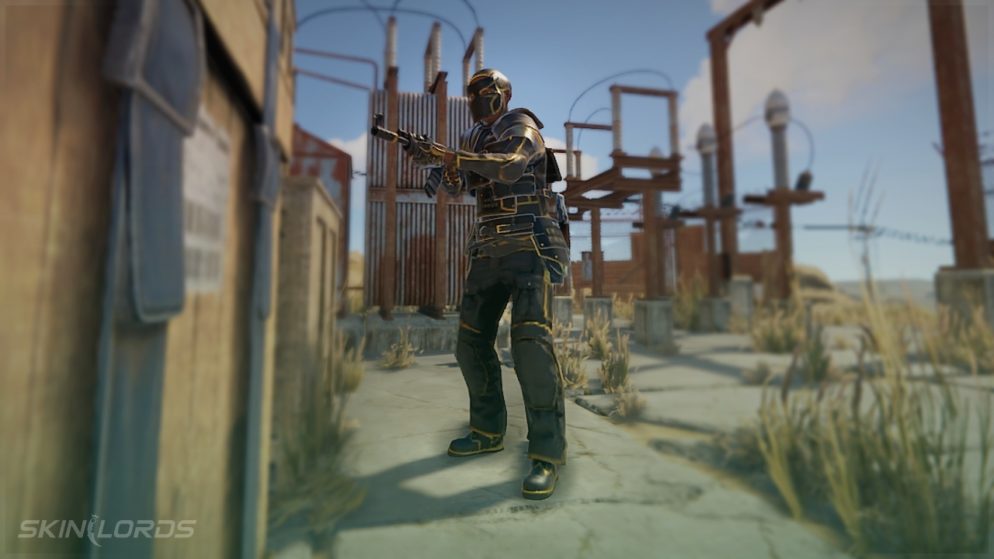 Complete Black and Gold Rust Skin Loadout - SkinLords
