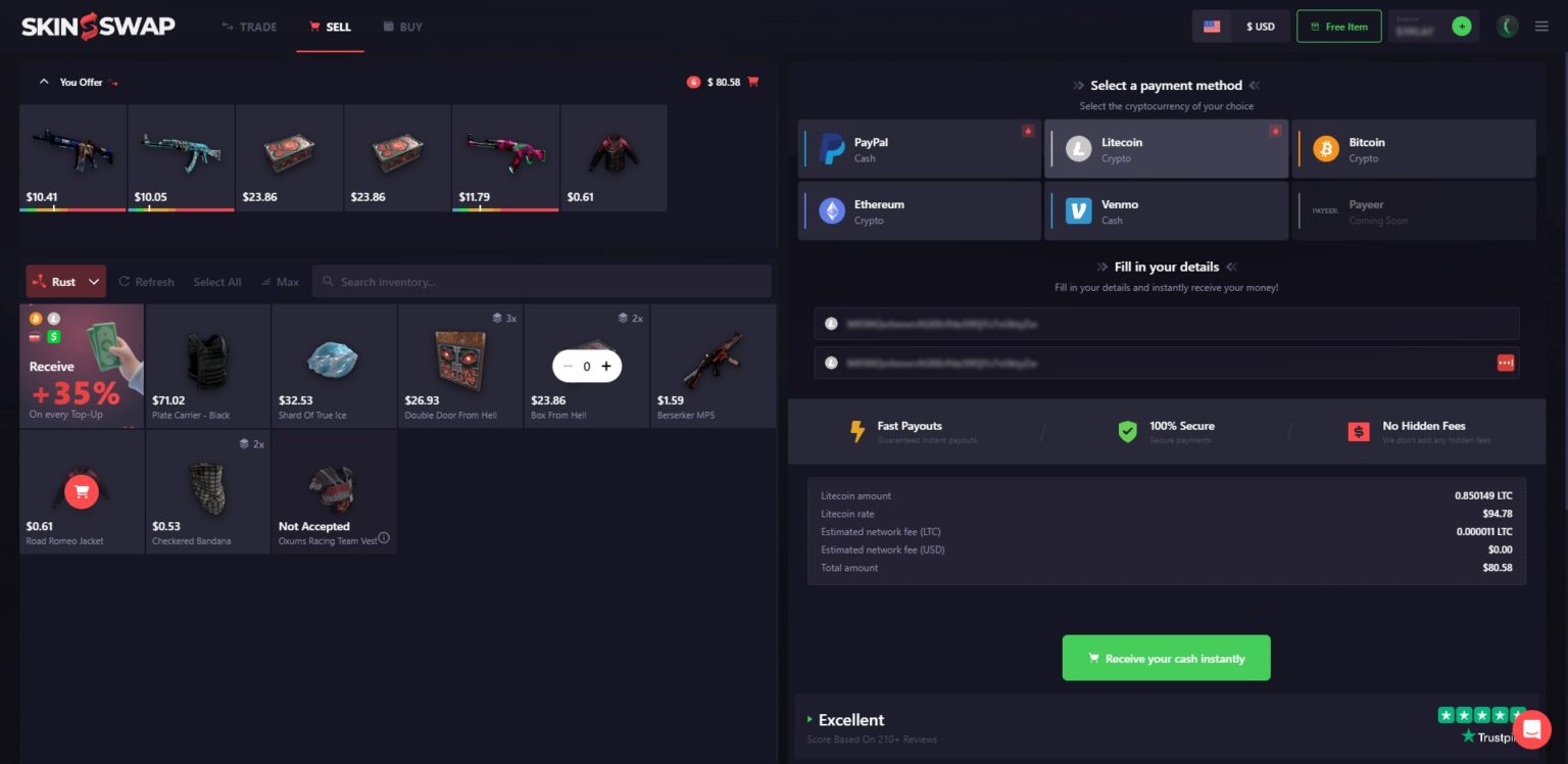 SkinSwap Review in 2023 - Is SkinSwap.com Legit?