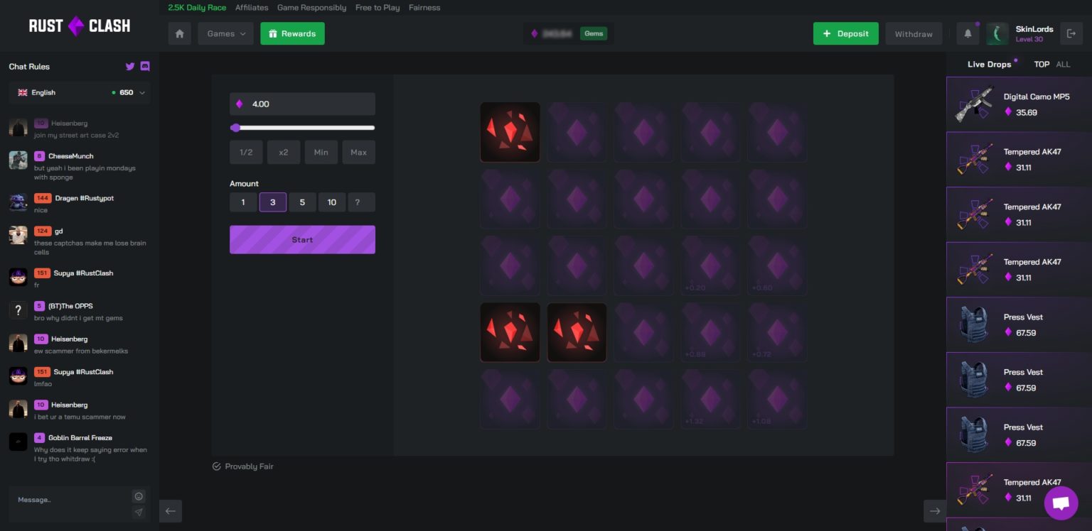 RustClash Review 2023 - Honest Rating - Free Bonus Code