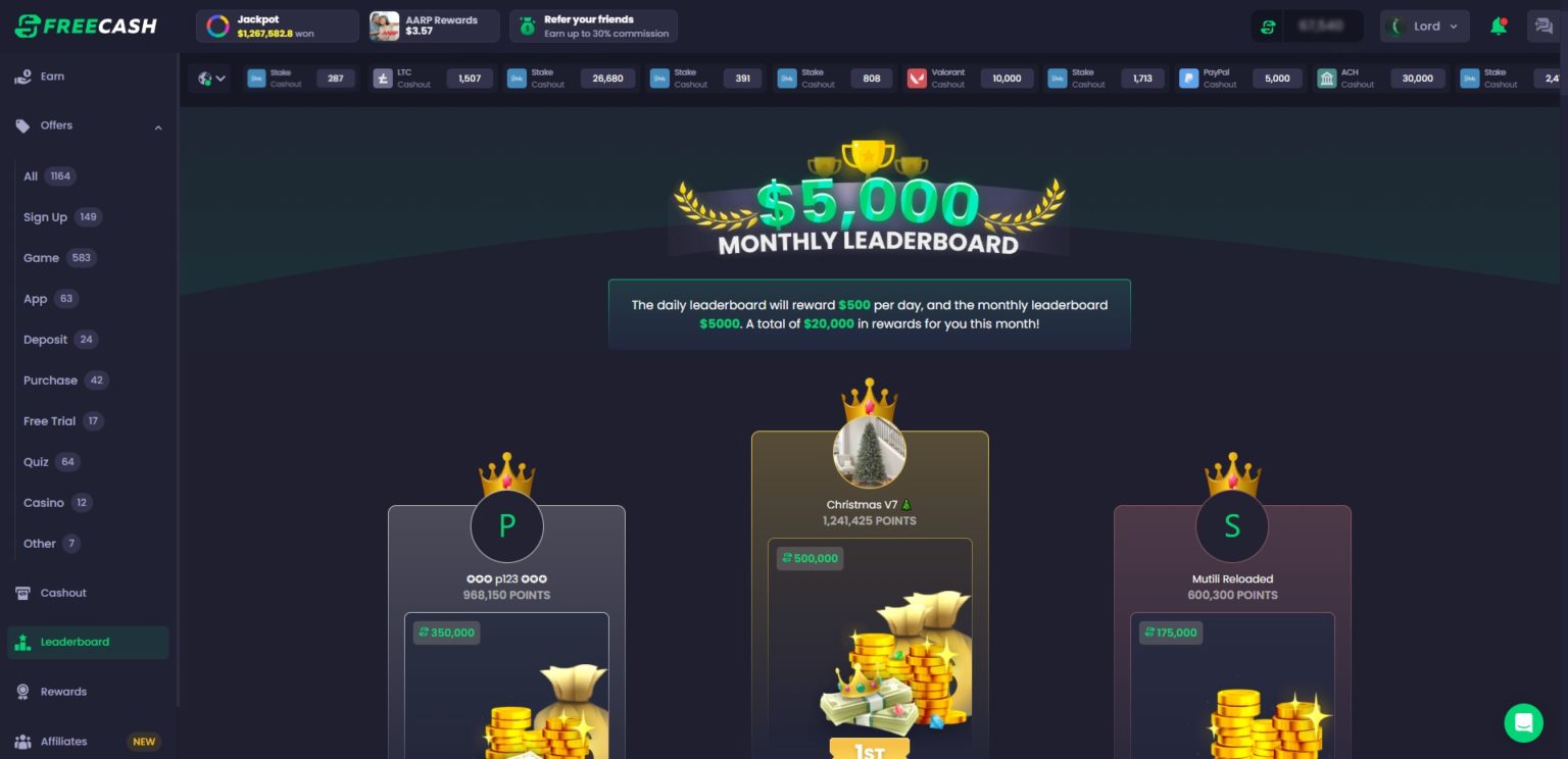 FreeCash.com Review 2025 | Honest Ratings | Free Sign-up Bonus