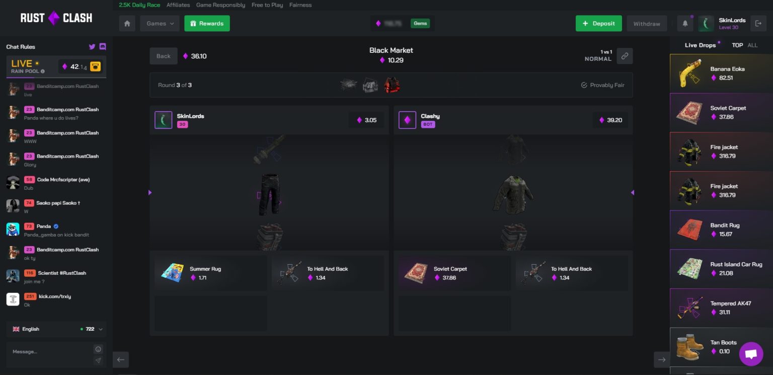 RustClash Review 2024 - Honest Rating - Free Bonus Code