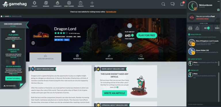 Gamehag Review 2024 | Features | Rating | Free Bonus
