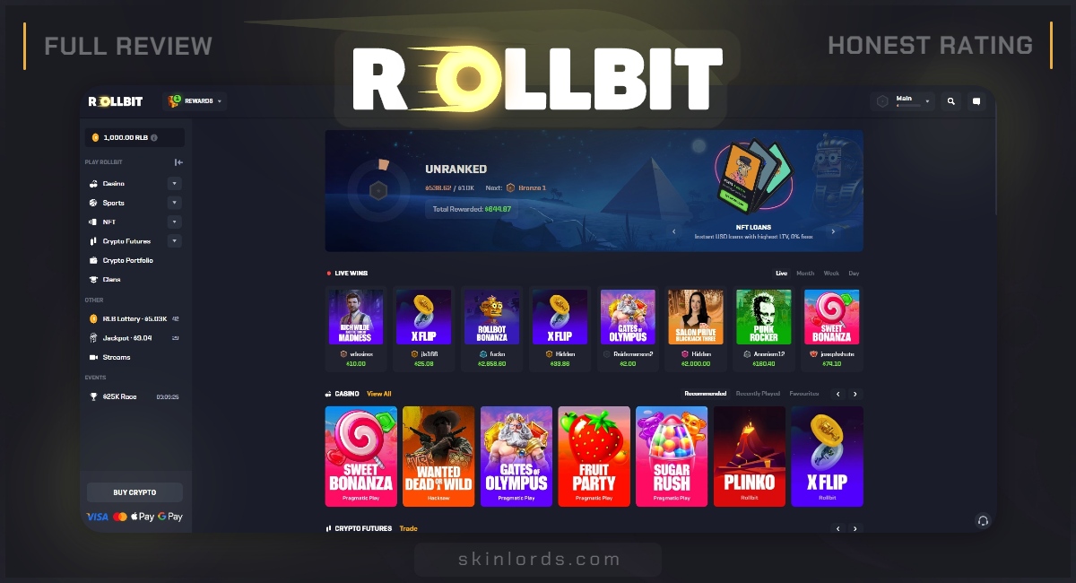 Rollbit Review in 2025 | Is Rollbit.com Legit?