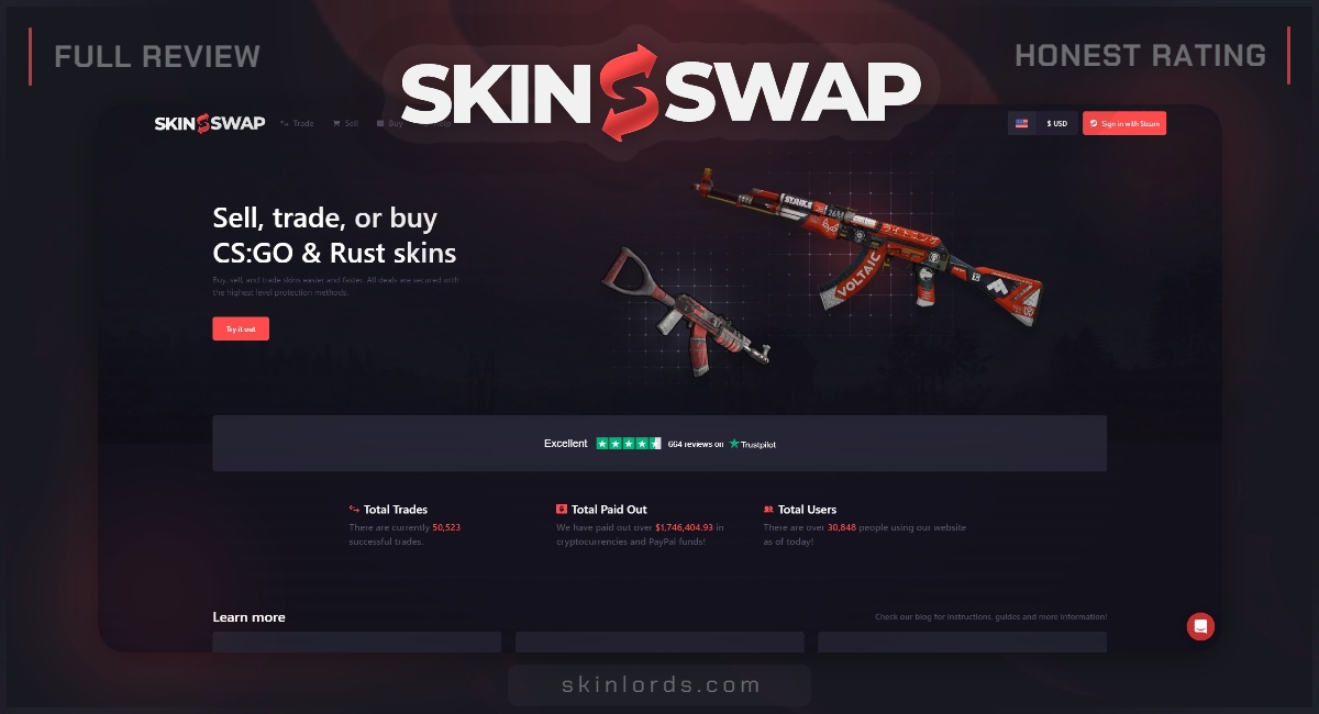 SkinSwap Review in 2026 - Is SkinSwap.com Legit?