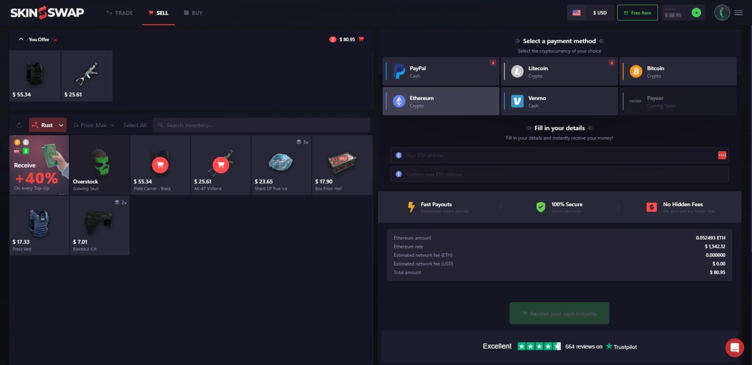 SkinSwap Review in 2025 - Is SkinSwap.com Legit?