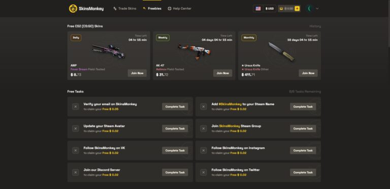 SkinsMonkey Review in 2025 - Is SkinsMonkey Legit and Safe?