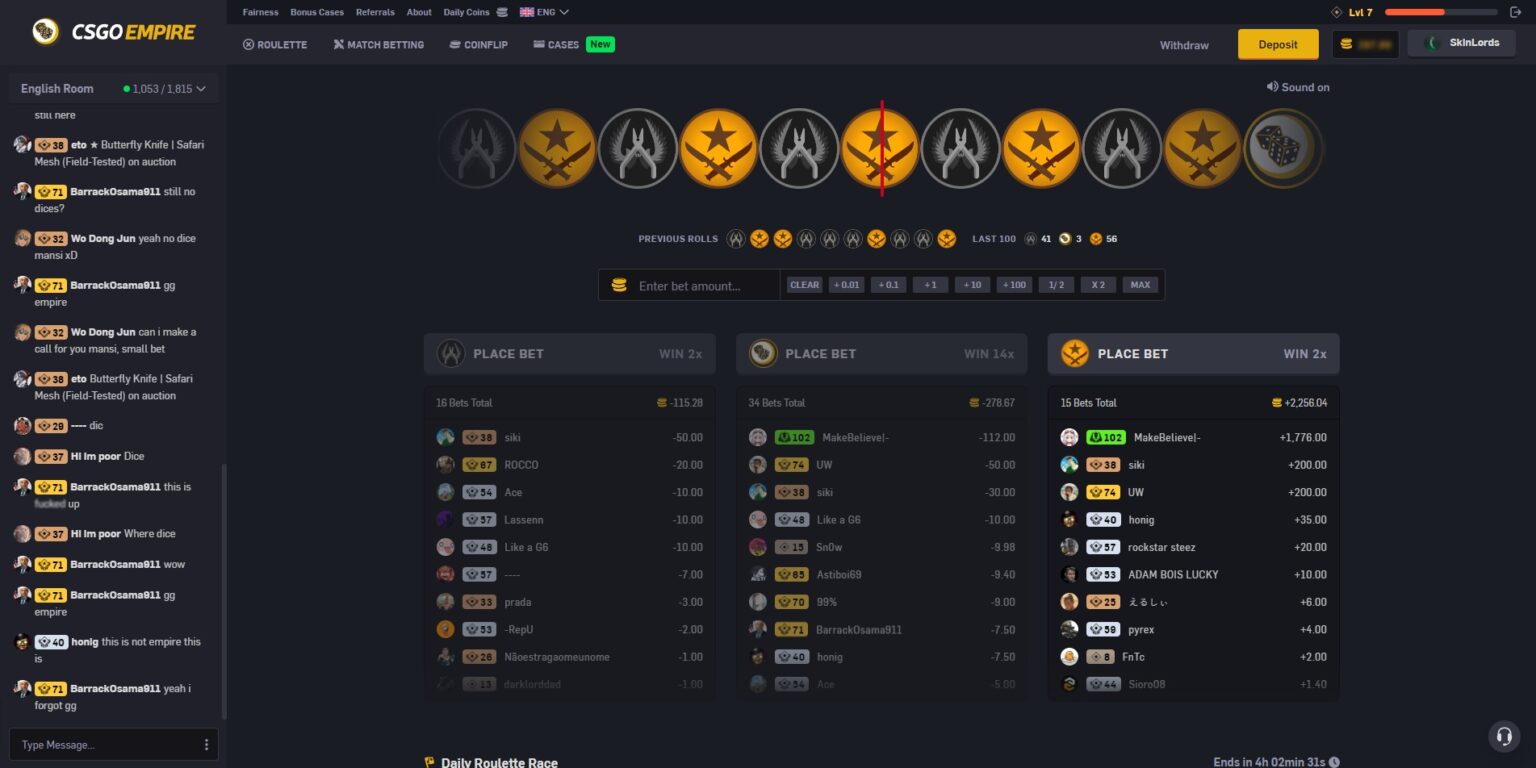 CSGOEmpire Review in 2024 | Games | Ratings | Free Case Code