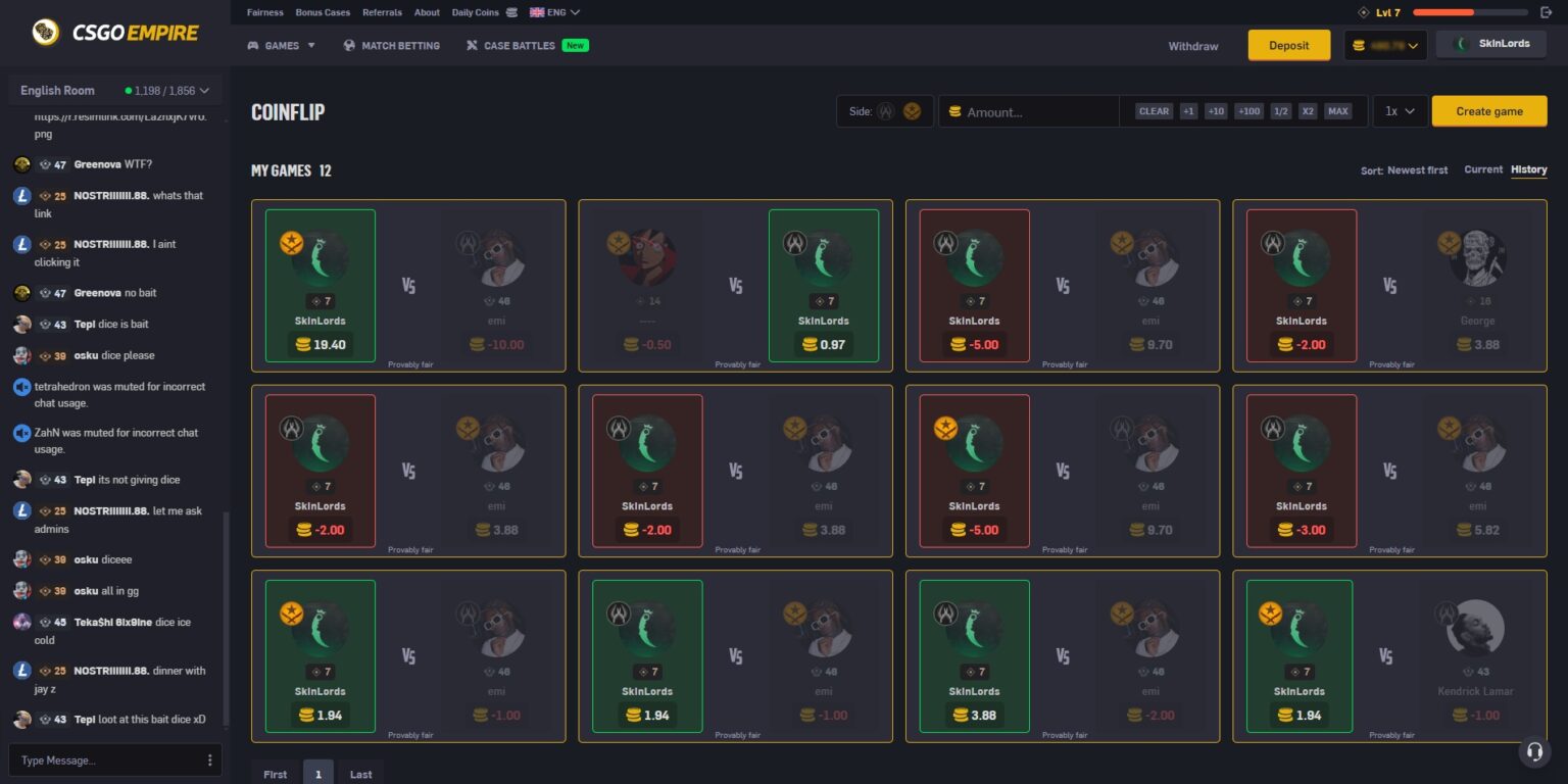 CSGOEmpire Review in 2024 | Games | Ratings | Free Case Code