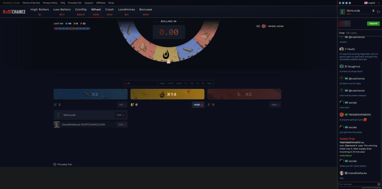 RustChance Review 2025 | Features | Rating | Affiliate Code