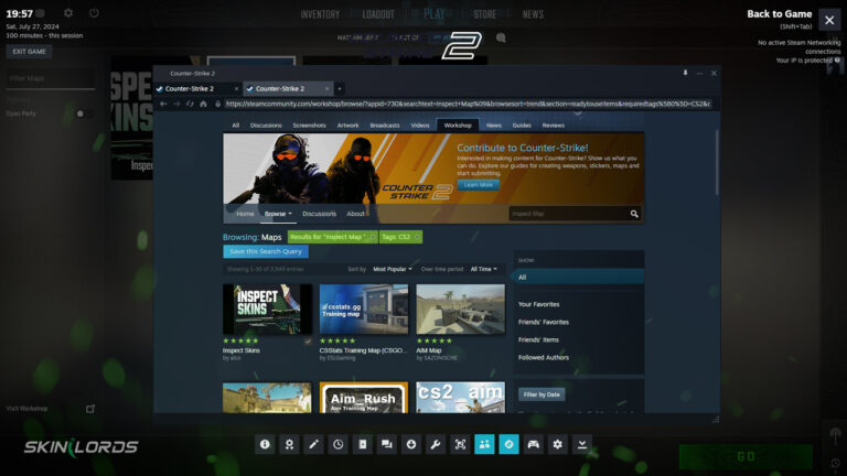 How to Inspect Skins In CS2 - SkinLords