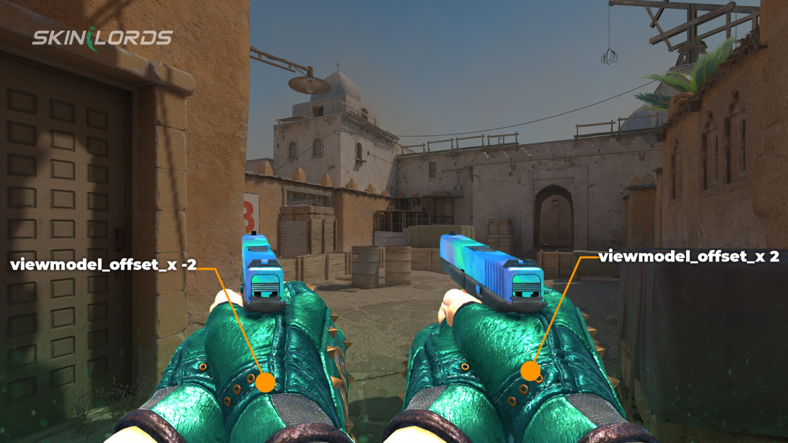 How to Change Your CS2 Viewmodel - SkinLords