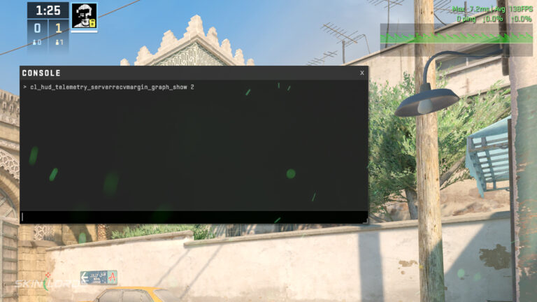 Net Graph and Telemetry in CS2 - See FPS & Server Connection - SkinLords