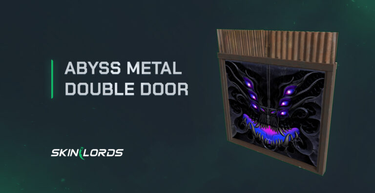 The Best Rust Sheet Metal Double Door Skins - SkinLords